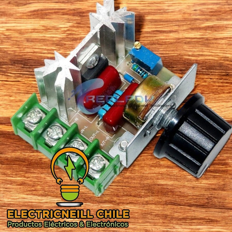 Regulador de Voltaje y Potencia SCR 2000W – Electrineill Chile