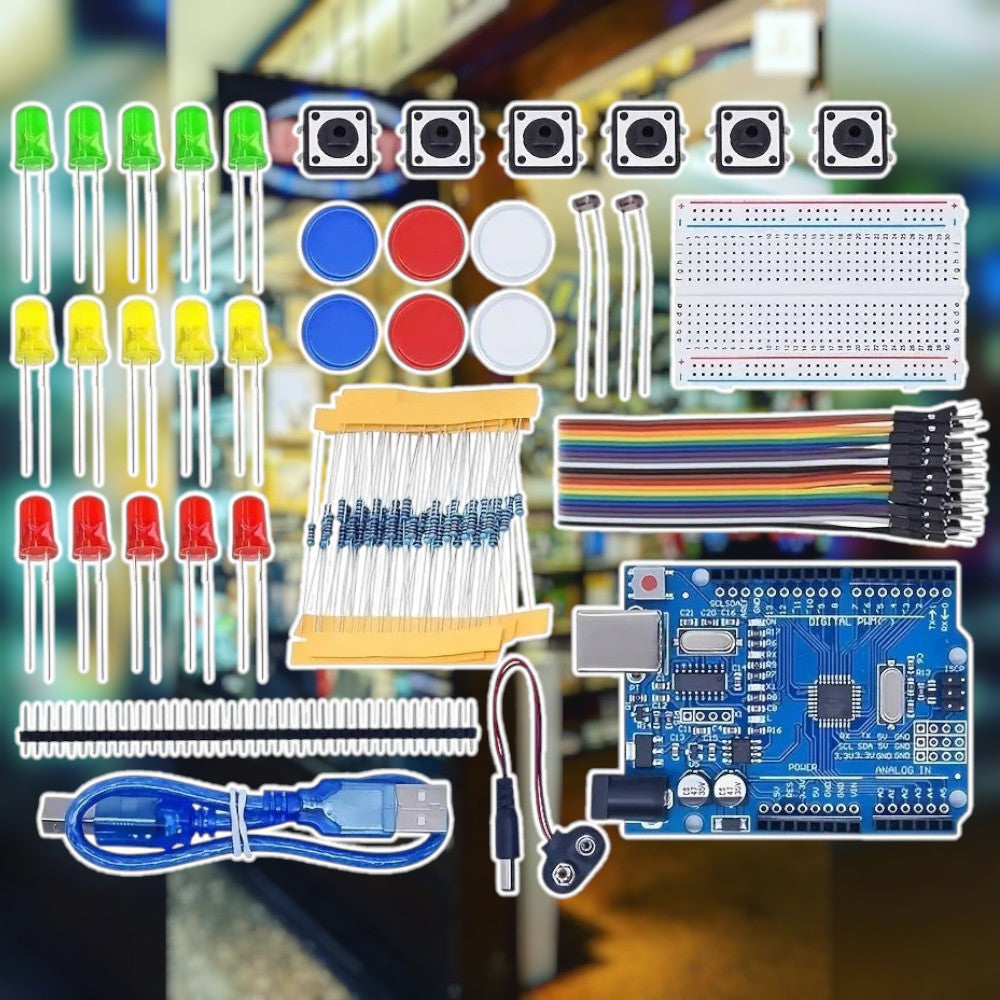 Kit de Inicio Arduino UNO – Electrineill Chile